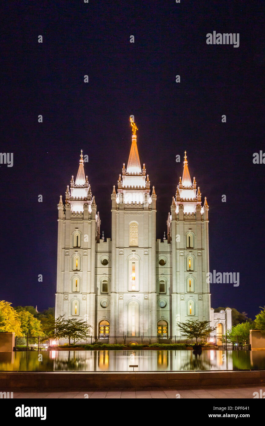 Salt lake temple hi-res stock photography and images - Alamy