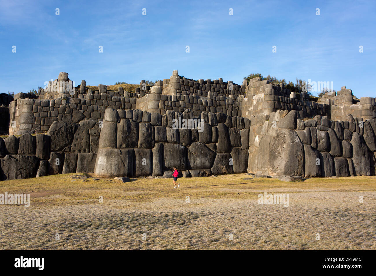 Sacsayhuaman the former capital of the Inca empire, UNESCO World ...