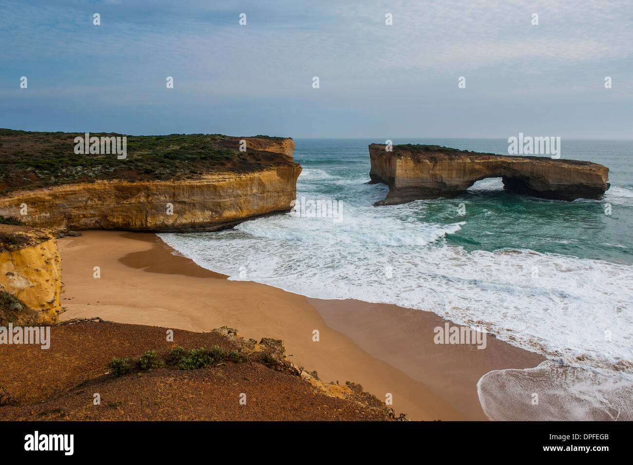 London Arch (London Bridge), Great Ocean Road, Victoria, Australia ...