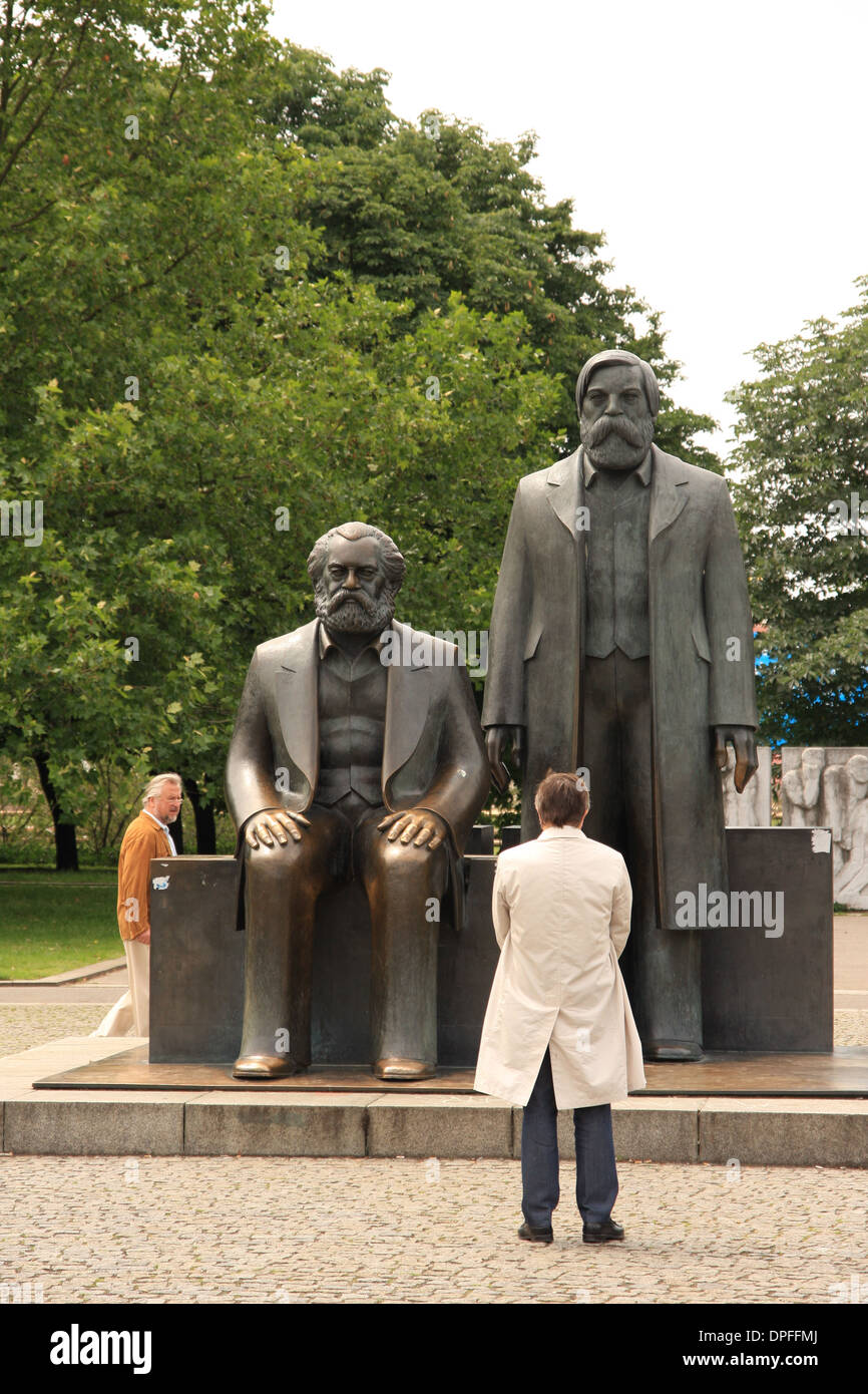 Marx-Engels forum,(Berlin, Germany, Deutschland, Europe Stock Photo - Alamy