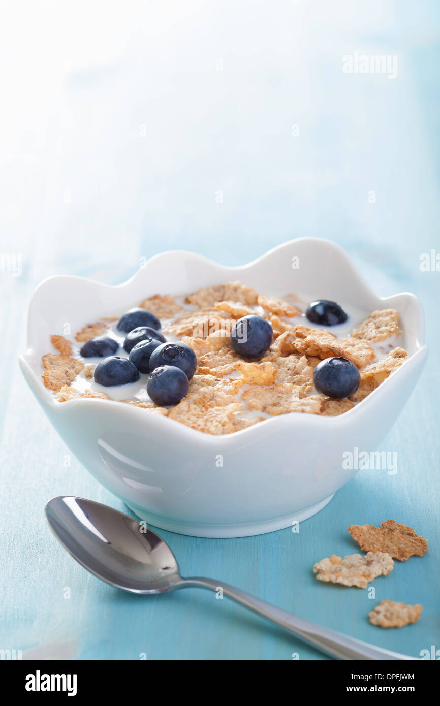 Fruit cornflakes on white hi-res stock photography and images - Alamy