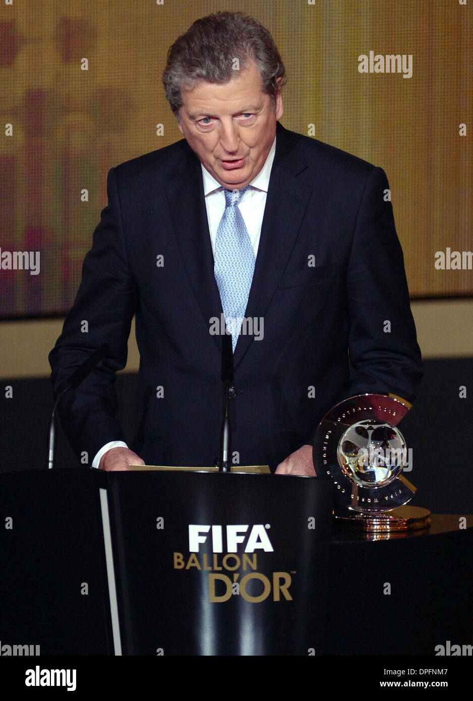 Zurich, Switzerland. 13th Jan, 2014. England manager Roy Hodgson speaks ...
