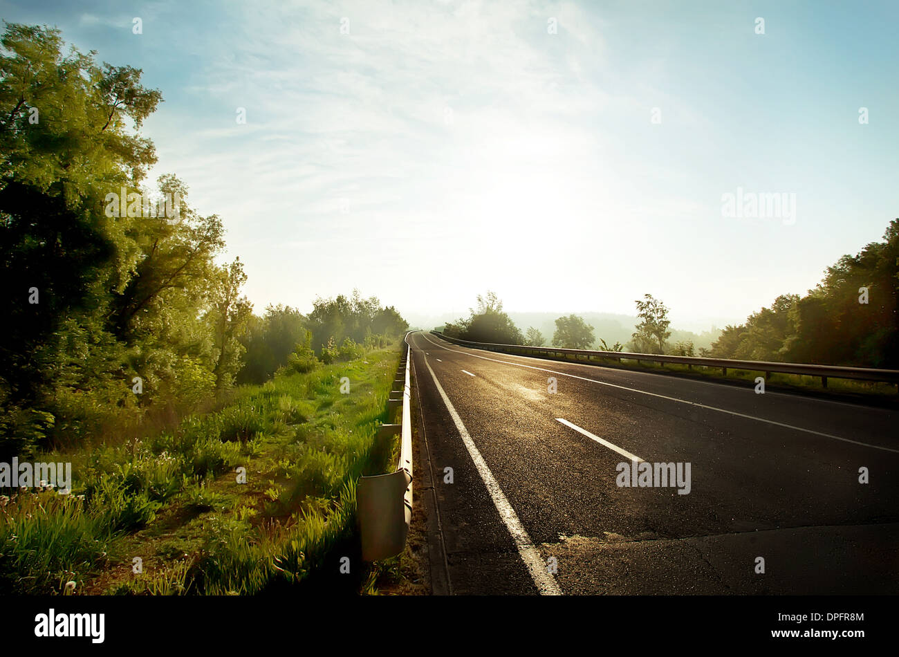 Morning sun on rural hi-res stock photography and images - Alamy