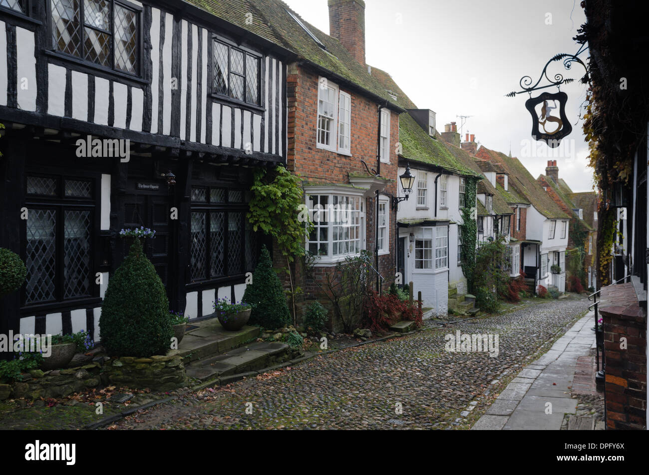 Mermaid street in rye hi-res stock photography and images - Alamy