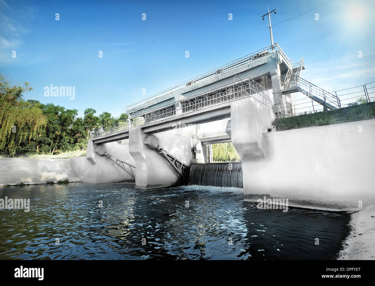 Stone dam hi-res stock photography and images - Alamy