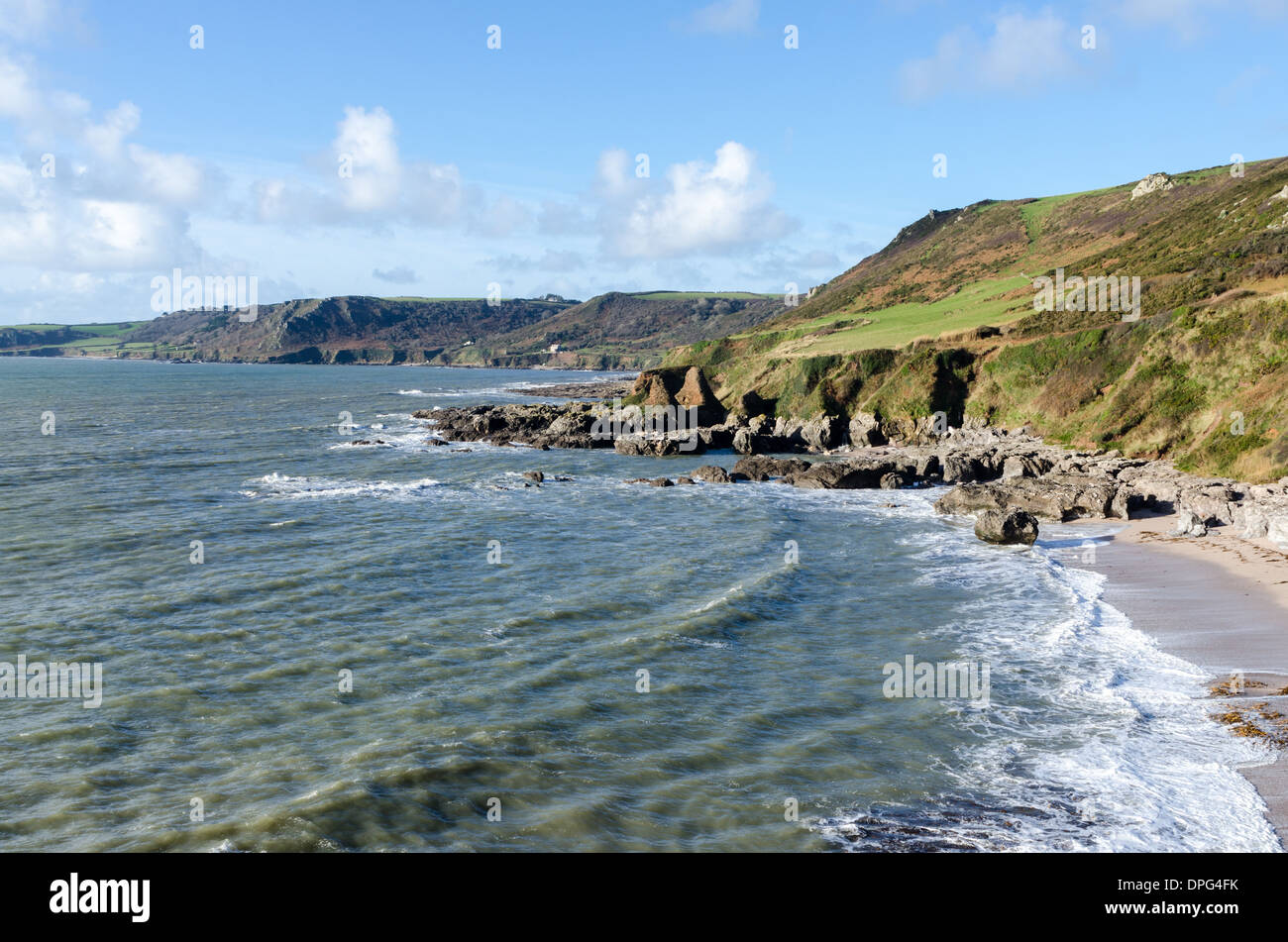 The Devon coastline around Start Bay in the South Hams Stock Photo - Alamy