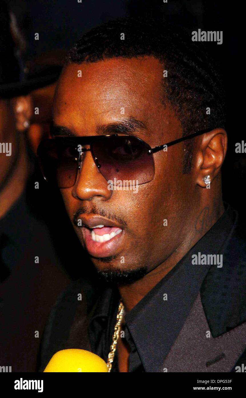 Oct. 16, 2006 - New York, New York, U.S. - DIDDY HOSTS A BLACK PARTY TO ...
