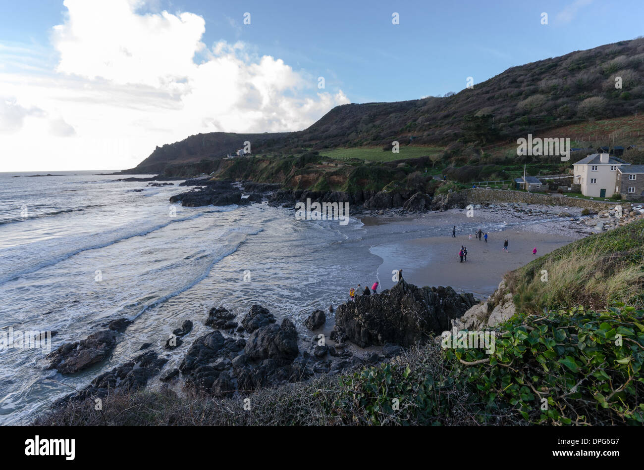 The Devon coastline around Start Bay in the South Hams Stock Photo - Alamy