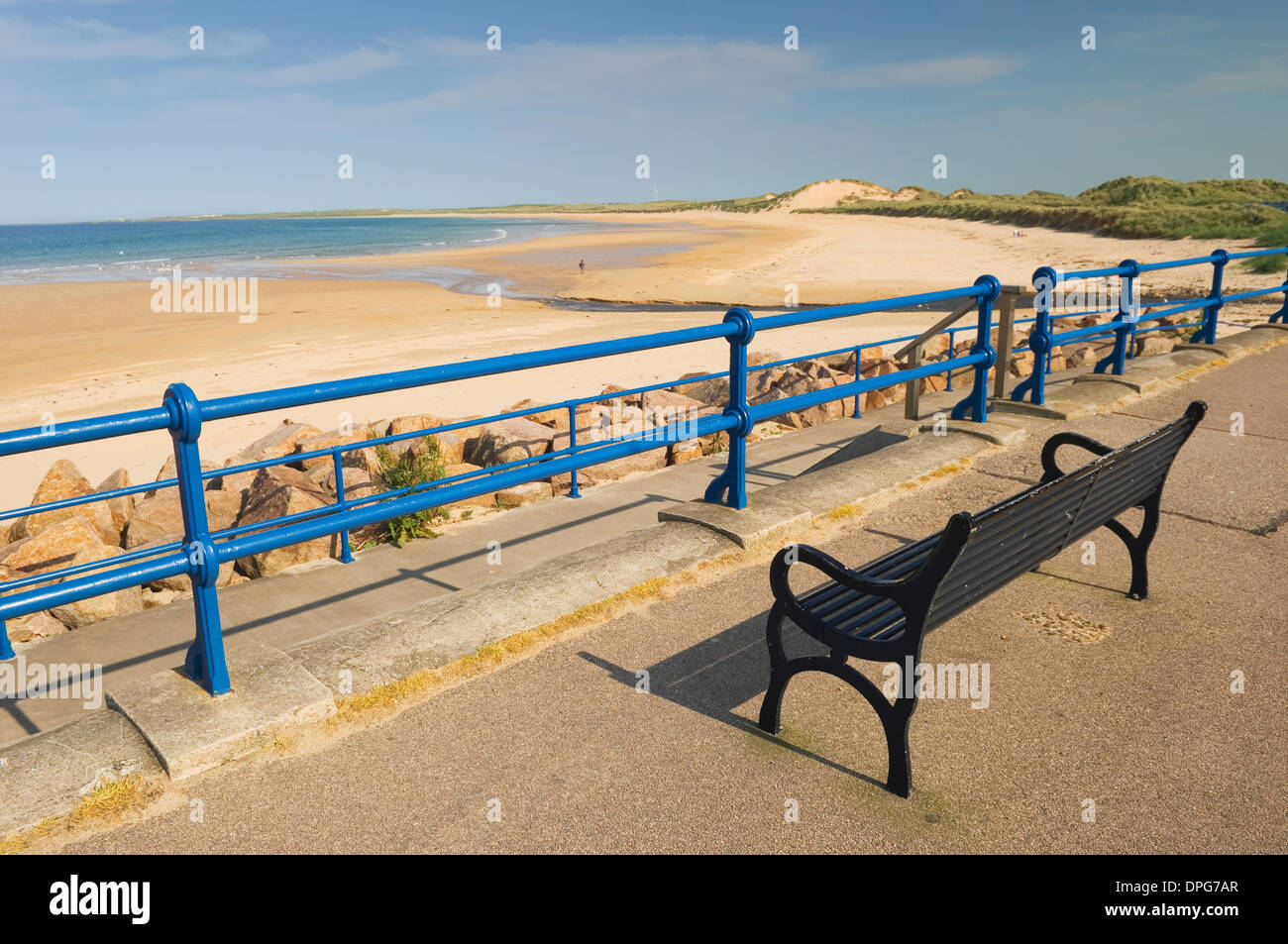 Fraserburgh beach and esplanade, Aberdeenshire, Scotland, UK Stock ...