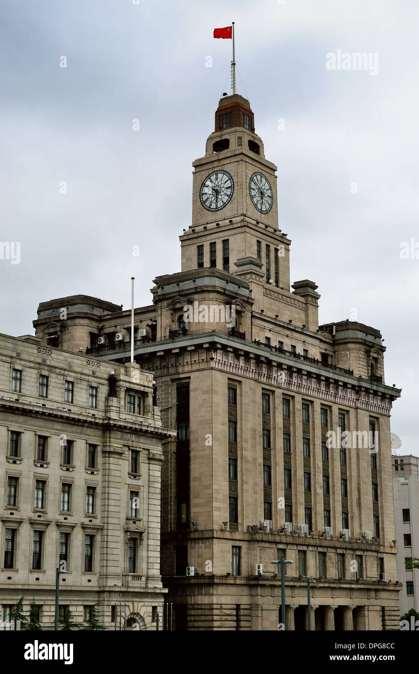 Old buildings in Waitan of Shanghai Stock Photo - Alamy