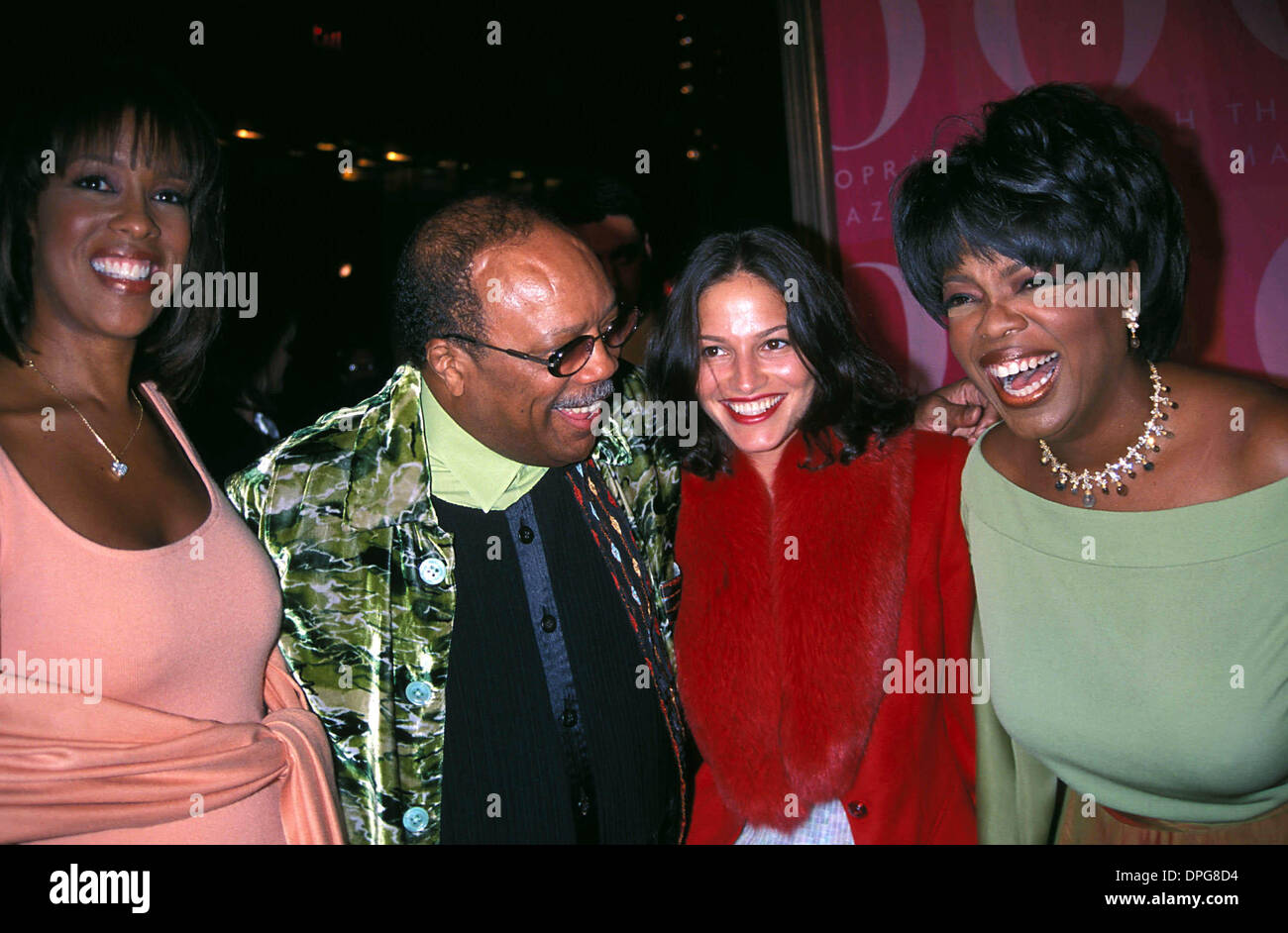 July 20, 2006 - New York, New York, U.S. - GAYLE KING, QUINCY JONES ...