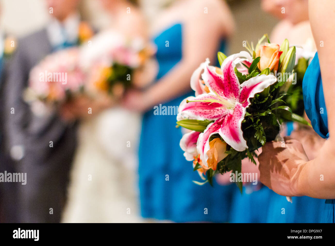 Modern western wedding ceremony Stock Photo - Alamy