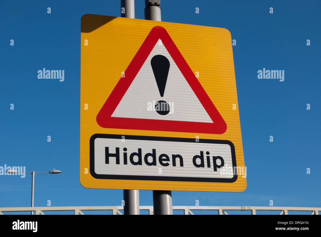 Exclamation Mark Road Sign