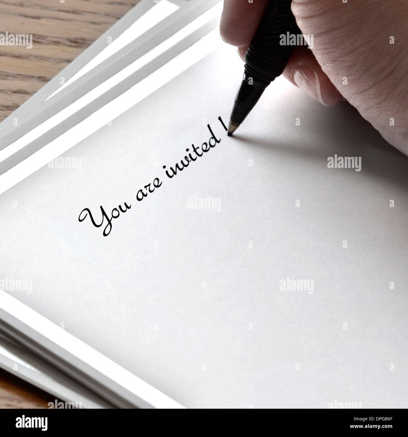 Welcome writing hi-res stock photography and images - Alamy