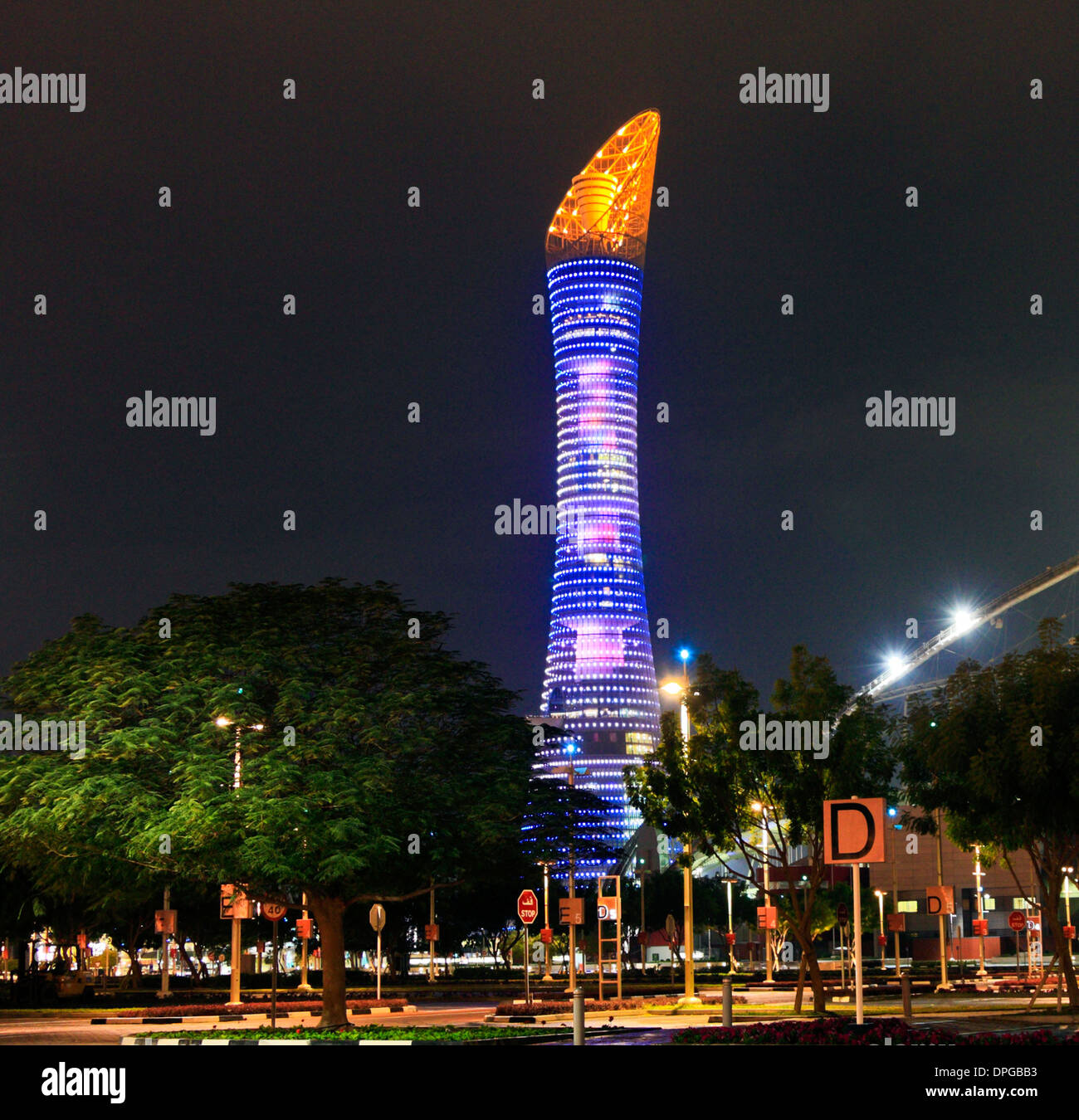 Torch doha hi-res stock photography and images - Alamy