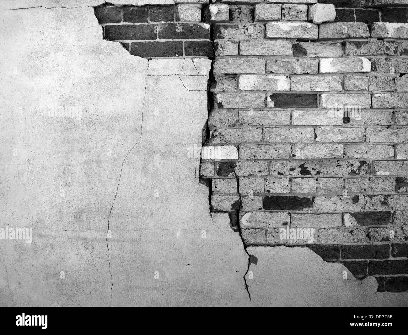 Red gray brick wall Black and White Stock Photos & Images - Alamy