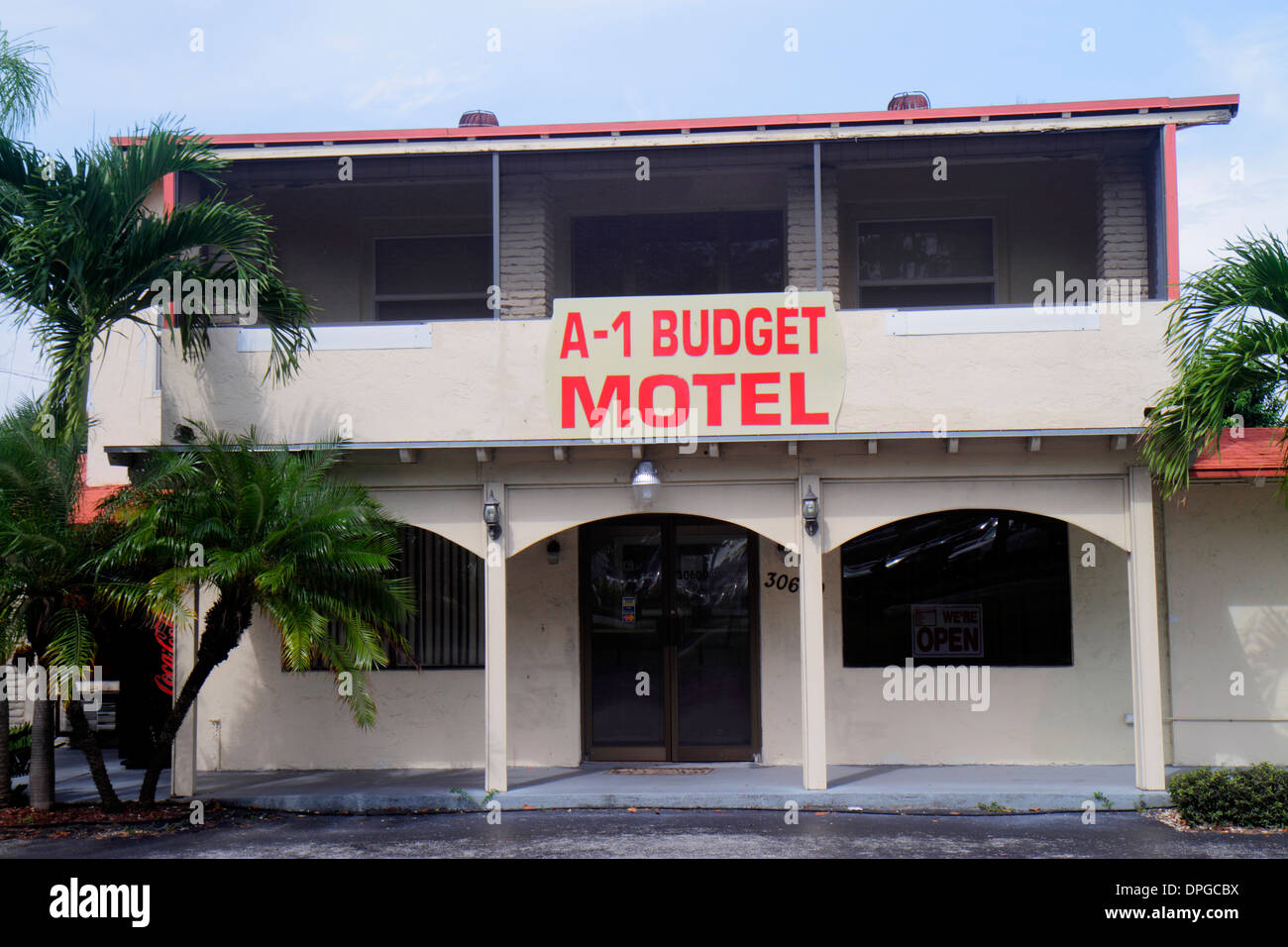 Miami Florida,Homestead,A-1 Budget Motel,front,entrance,FL131031018 ...