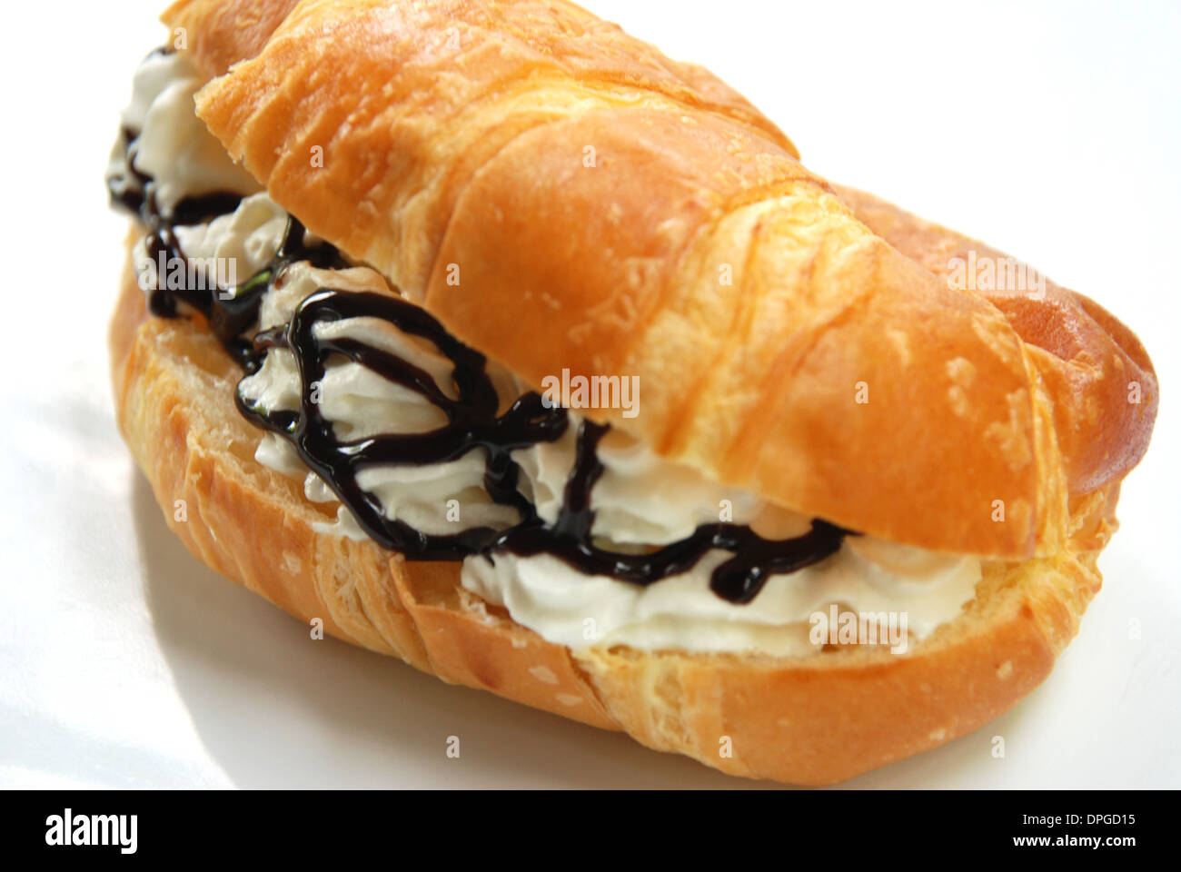 Bakery desserts cake croissant hi-res stock photography and images - Alamy