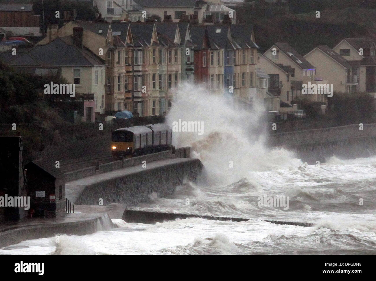 Train track storm hi-res stock photography and images - Alamy
