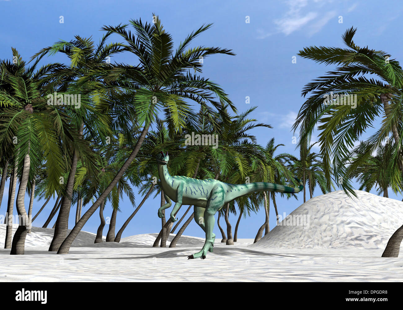 Dilophosaurus hunting dinosaurs hi-res stock photography and images - Alamy