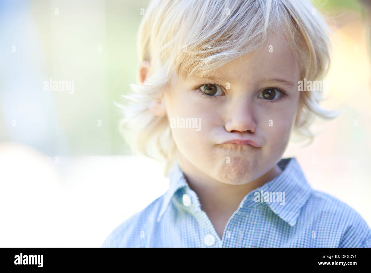 Little boy pouting Stock Photo - Alamy Little boy pouting Stock Photo - Alamy