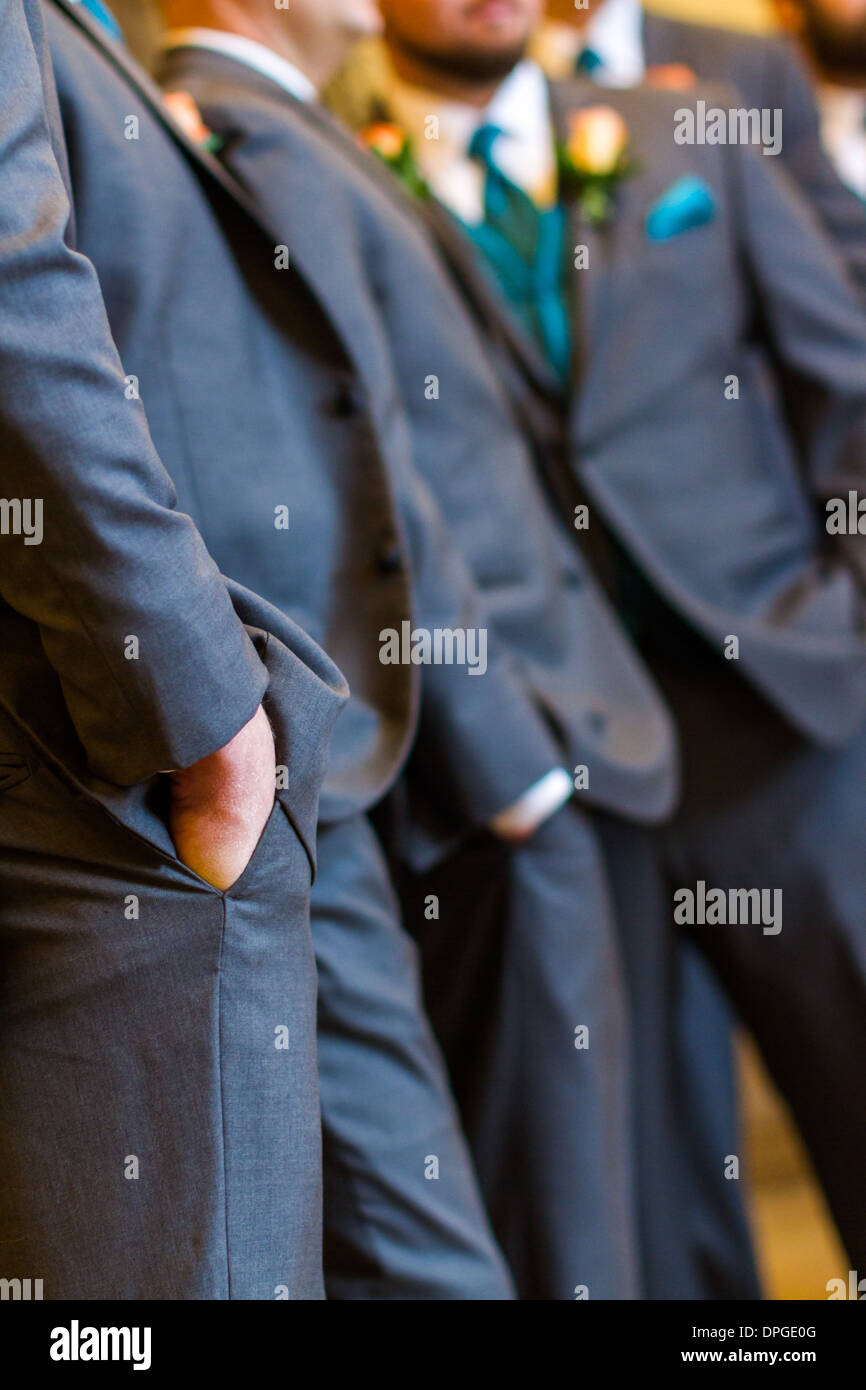 Modern western wedding ceremony Stock Photo - Alamy