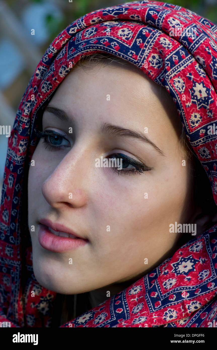 Sikh girl fair skin Stock Photo - Alamy