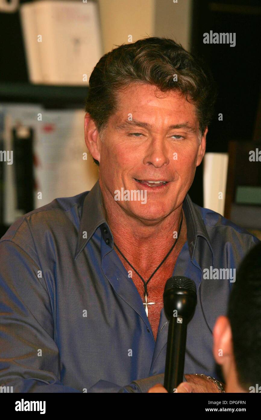 June 4, 2006 - New York, New York, U.S. - K53356RM.DAVID HASSELHOFF ...