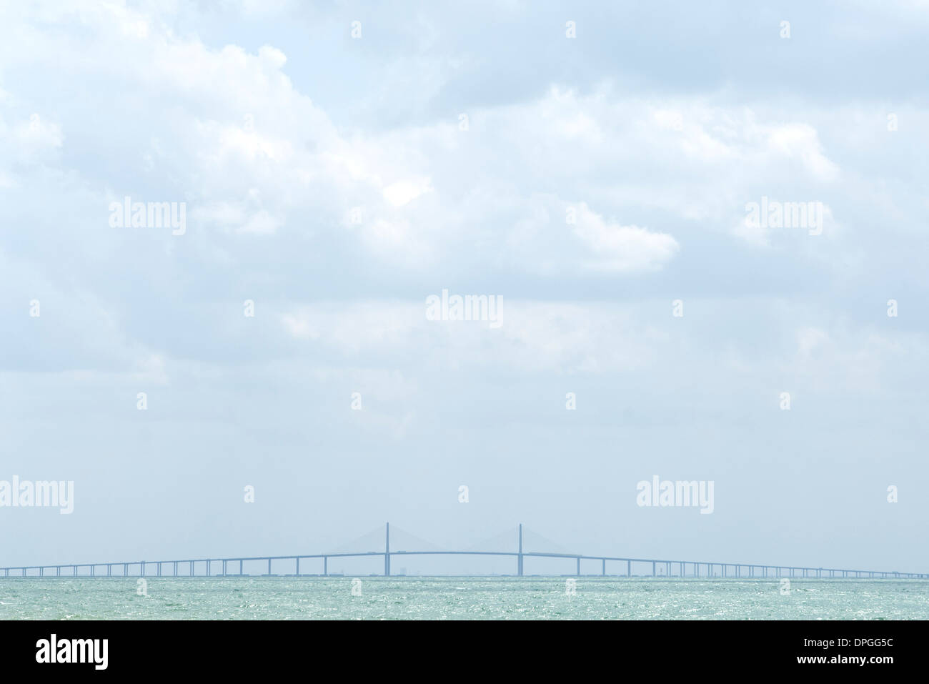 Sunshine Skyway Bridge, Tampa, Florida, USA Stock Photo - Alamy