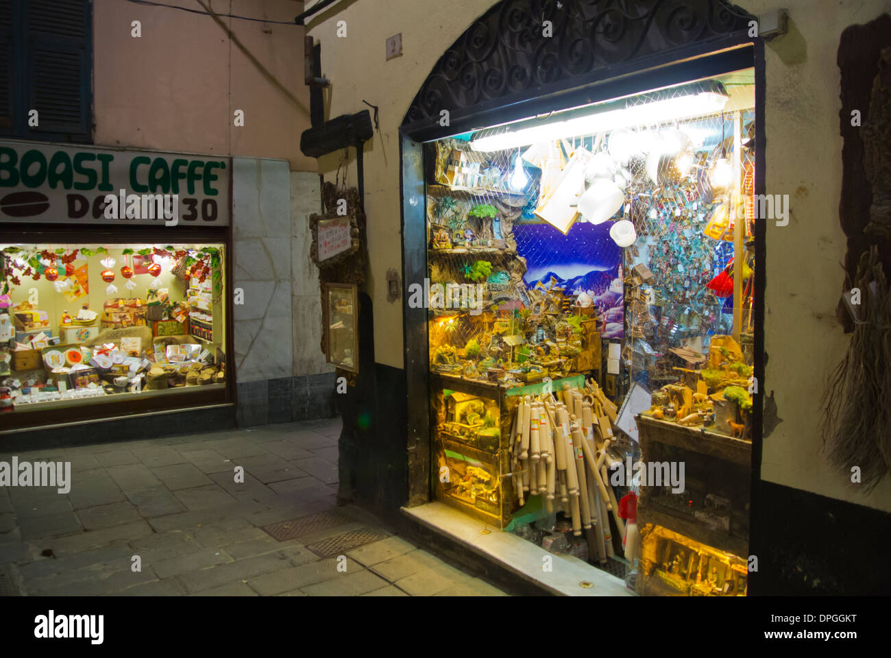 centro storico the old town Genoa Liguria region Italy Europe Stock ...