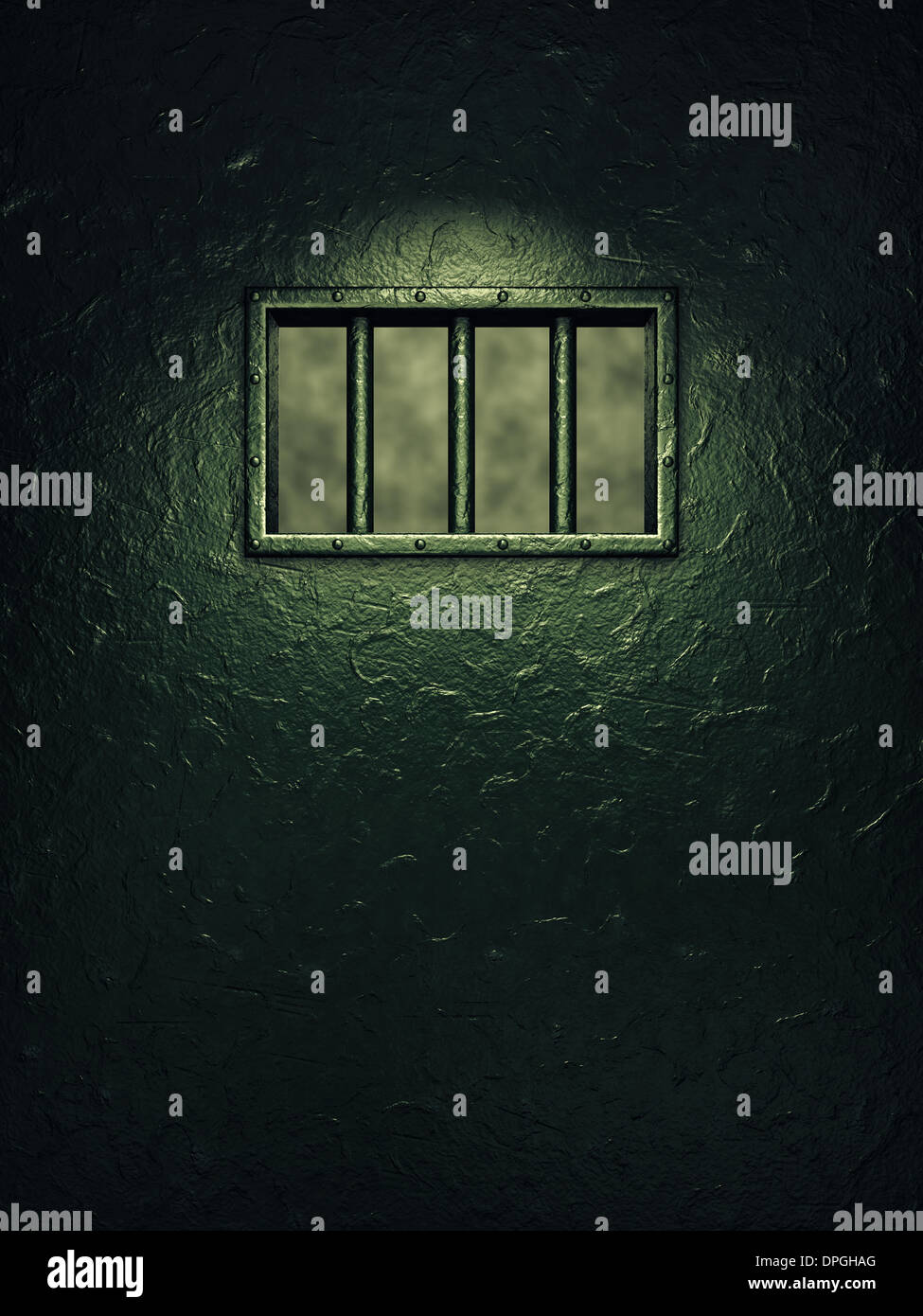 Prison cell door,barred window ,dramatic lighting Stock Photo - Alamy