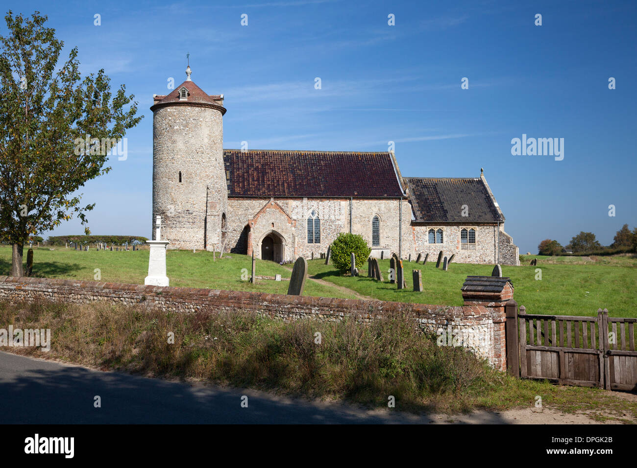 St Andrew's Church, Little Snoring, Norfolk Stock Photo - Alamy