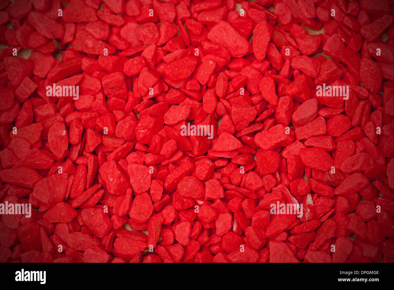 Red gravel background or texture Stock Photo - Alamy