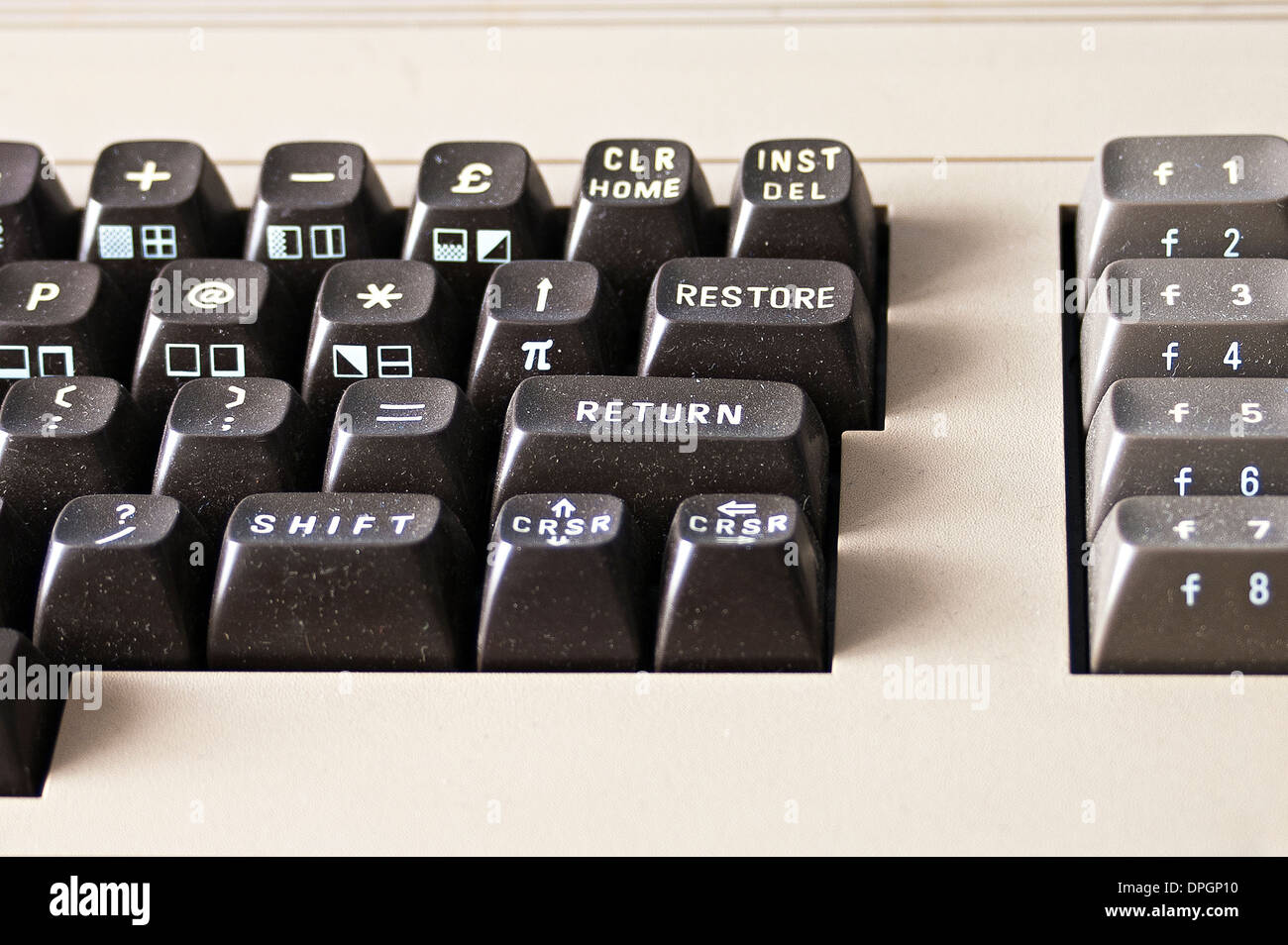 Retro computer keys hi-res stock photography and images - Alamy