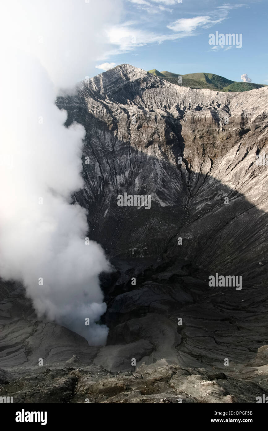 Mount Bromo and Mount Semeru, Island of Java, Indonesia Stock Photo - Alamy