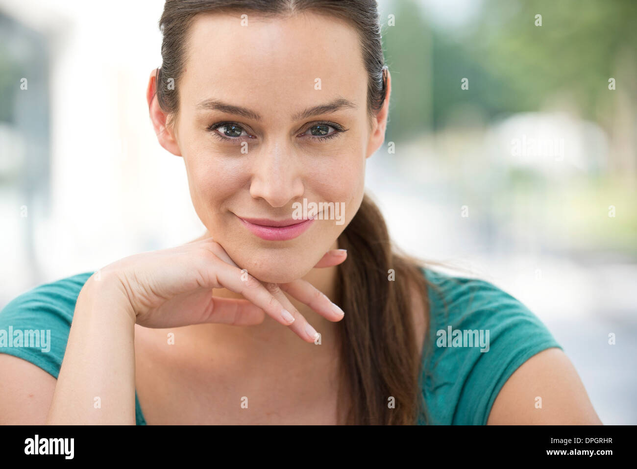 Mid-adult woman, portrait Stock Photo - Alamy