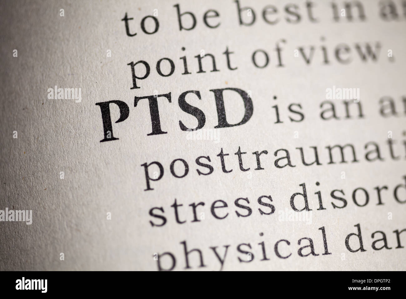 Fake Dictionary, Dictionary definition of the word PTSD. Post Traumatic ...