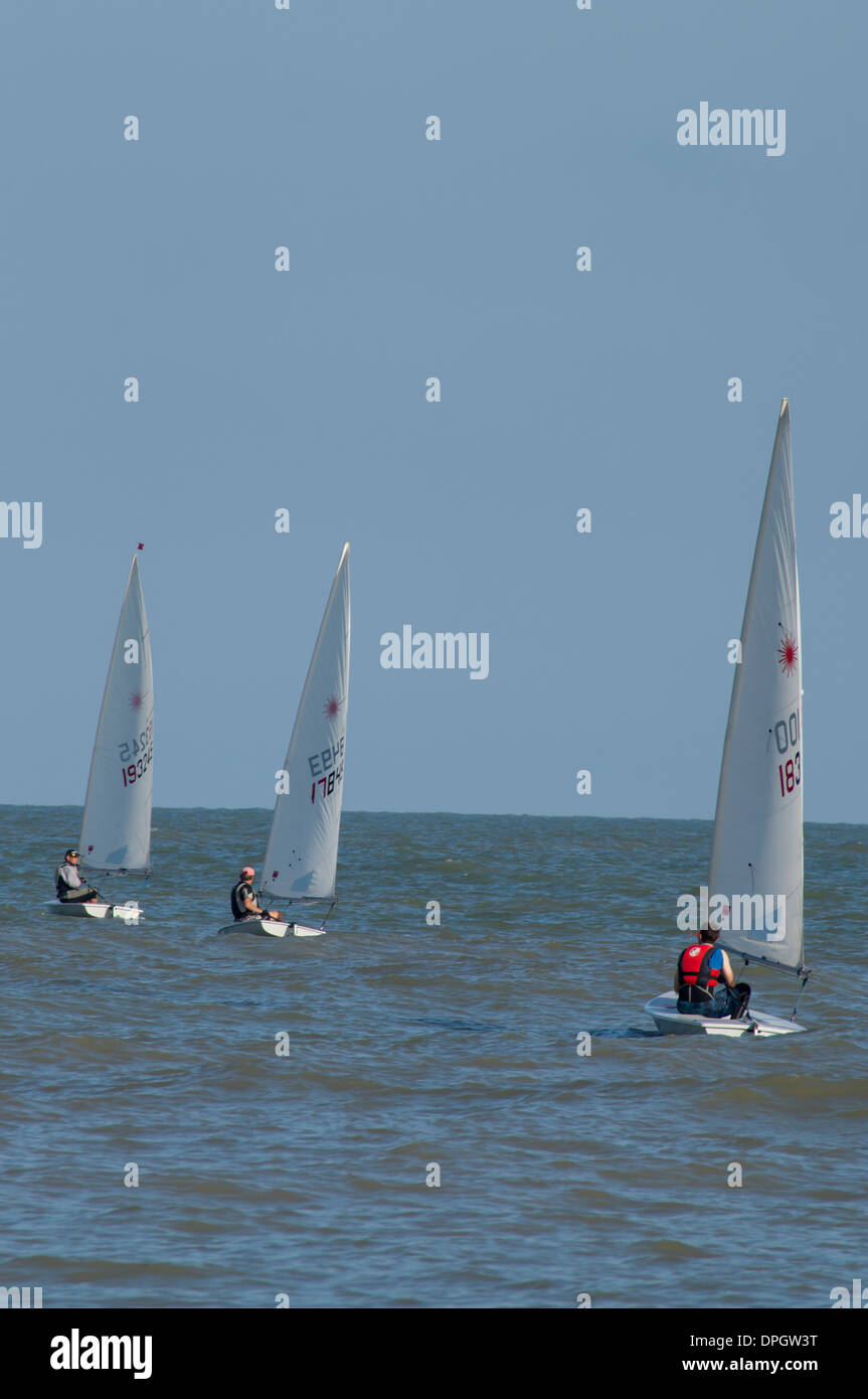 Europe, UK, England, sailing dinghies Stock Photo - Alamy