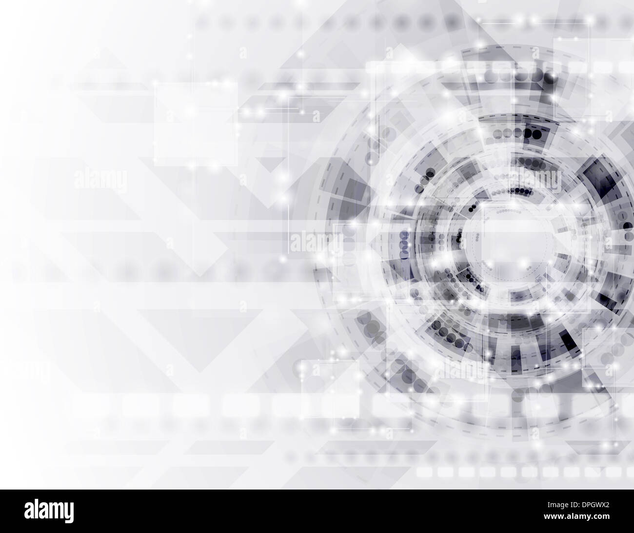 Abstract light tech design. Vector background eps 10 Stock Photo - Alamy