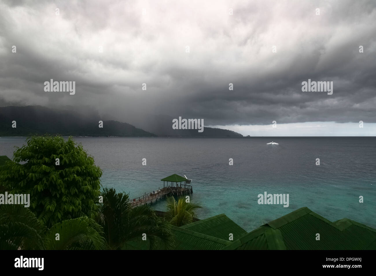 Panuba Inn Resort, Pulau Tioman Island, Malaysia, Asia Stock Photo - Alamy