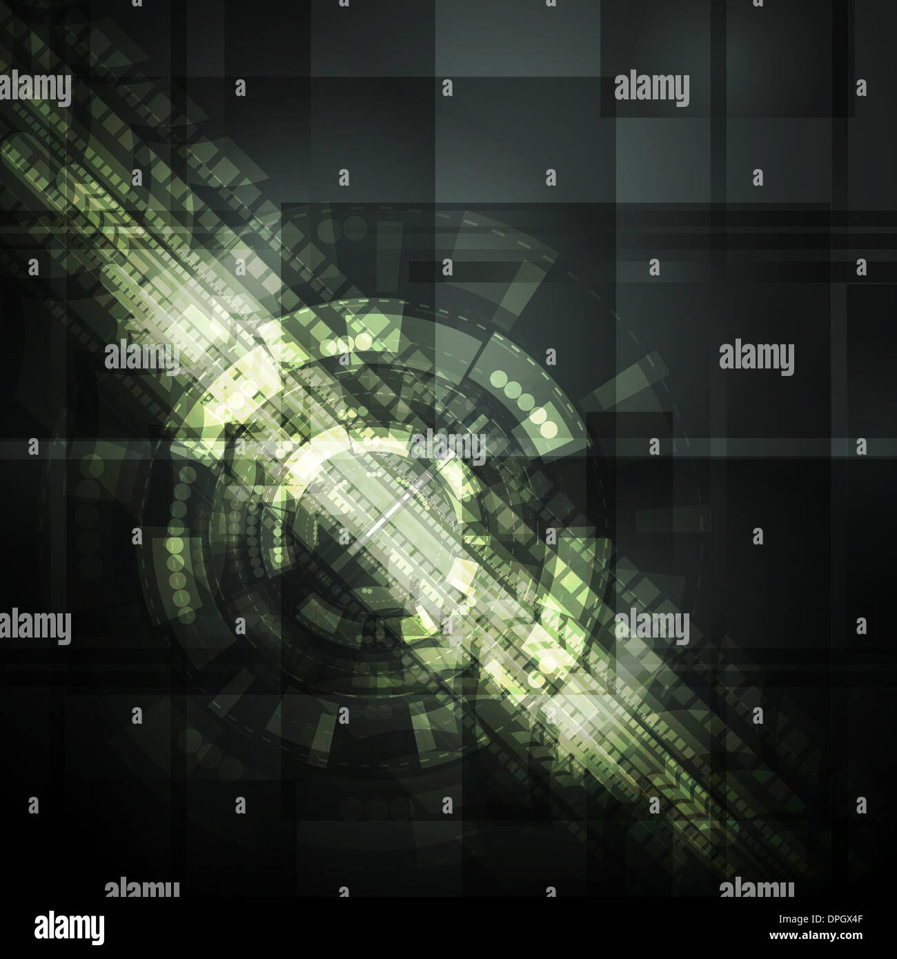 Dark green abstract technology background. Vector design eps 10 Stock ...