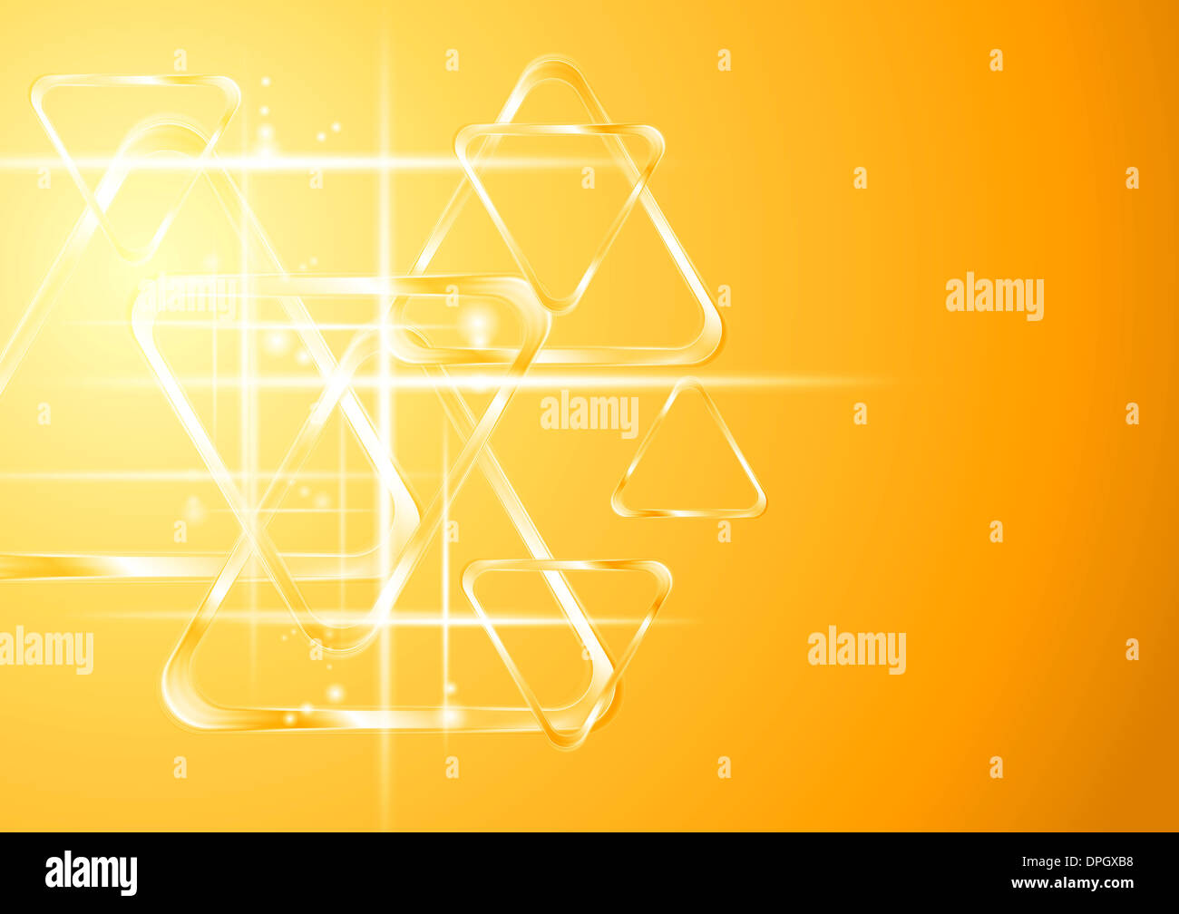 Abstract yellow hi-tech background. Vector design eps 10 Stock Photo ...