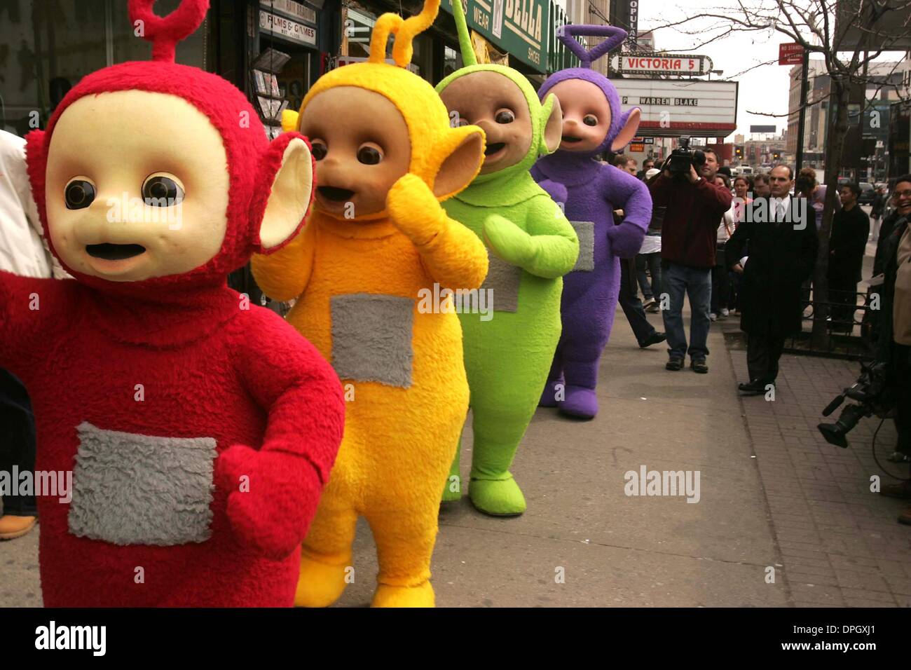 Mar. 25, 2006 - New York, New York, U.S. - THE TELETUBBIES KICK OFF IT ...