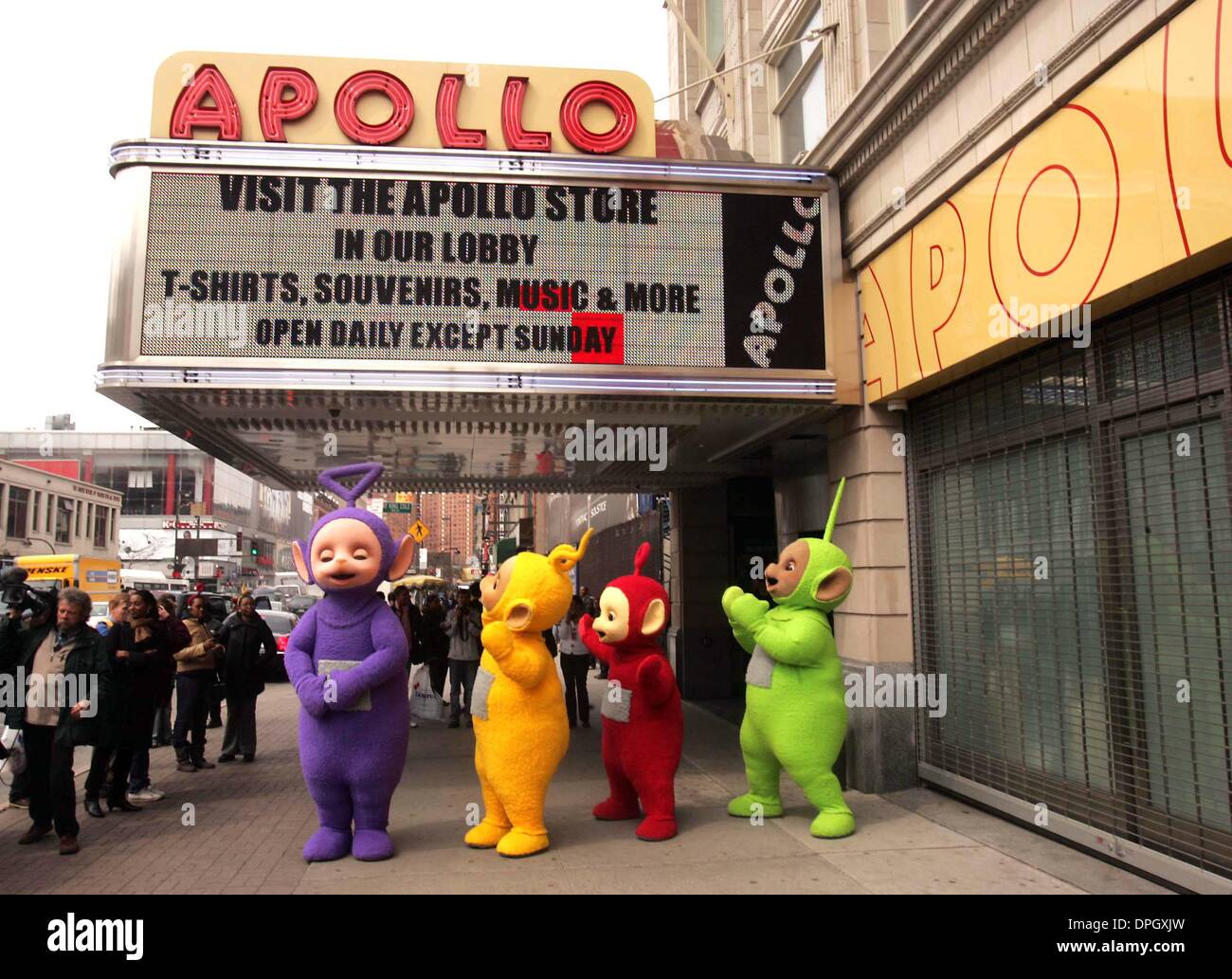 Mar. 25, 2006 - New York, New York, U.S. - THE TELETUBBIES KICK OFF IT ...