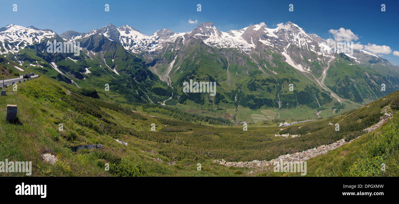 the alpine street in Austria Stock Photo - Alamy