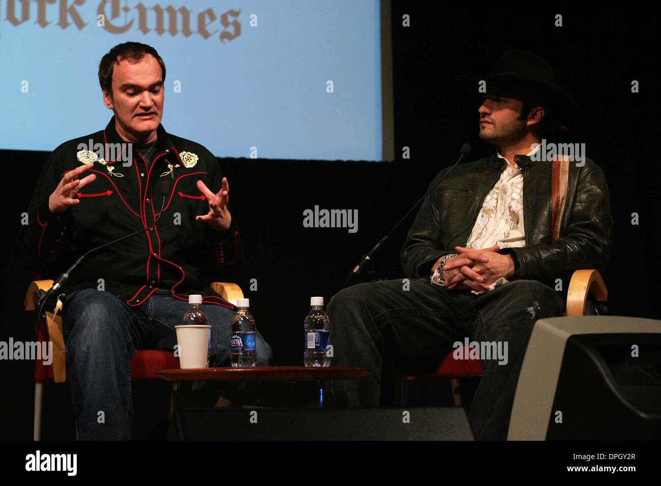 Mar. 30, 2006 - New York, New York, U.S. - QUENTIN TARANTINO AND ROBERT ...