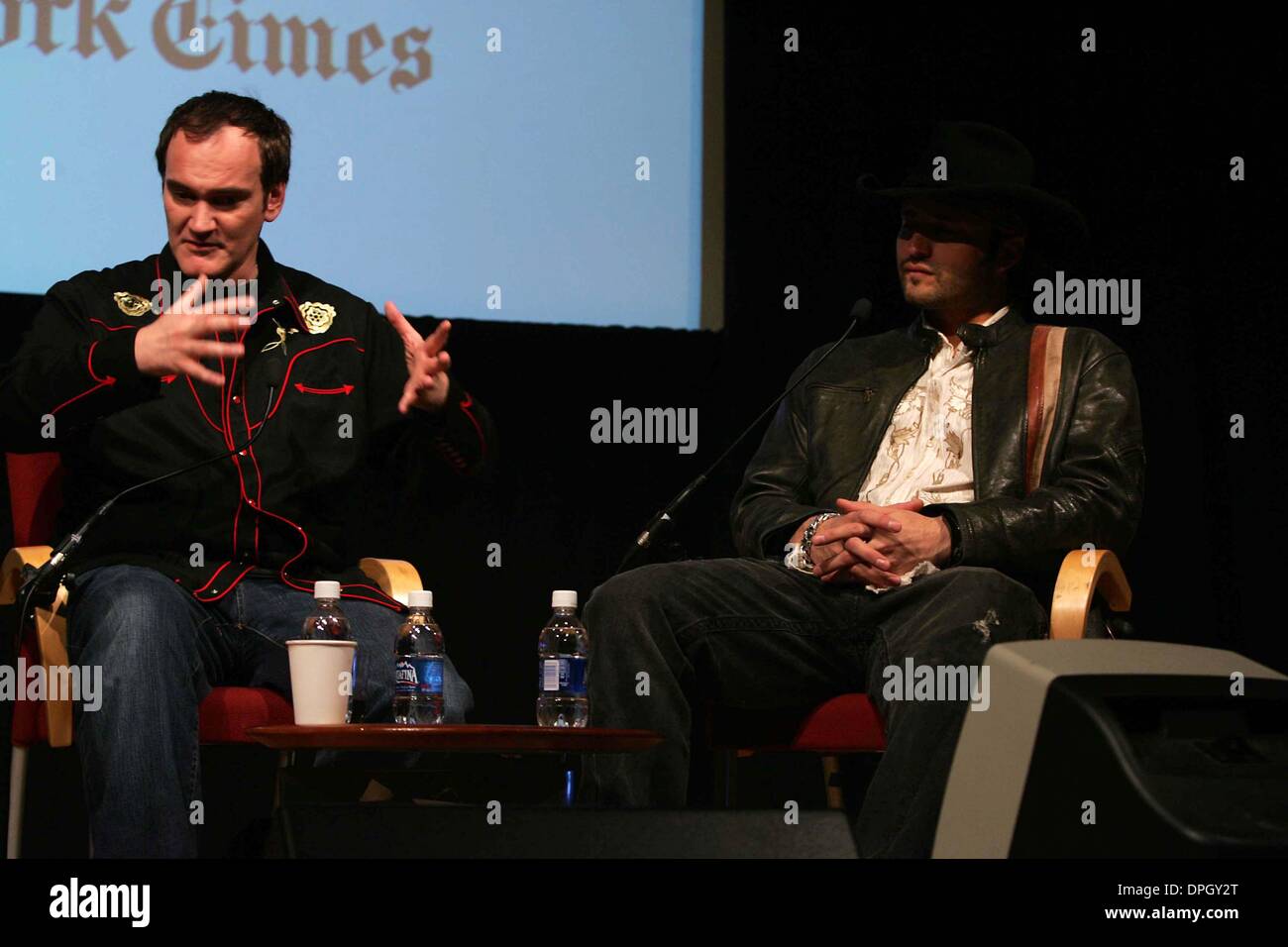 Mar. 30, 2006 - New York, New York, U.S. - QUENTIN TARANTINO AND ROBERT ...