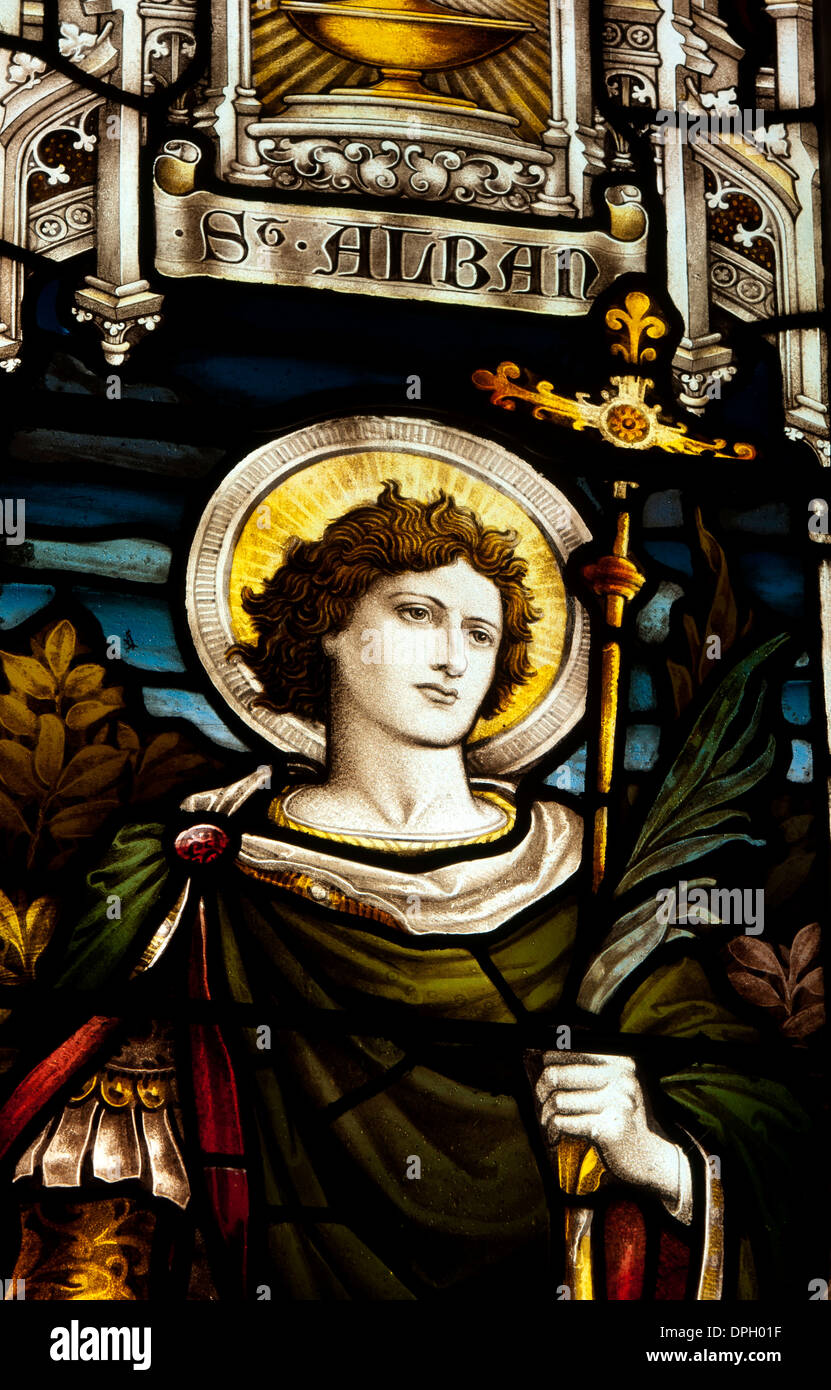 Saint mary with saint alban hi-res stock photography and images - Alamy