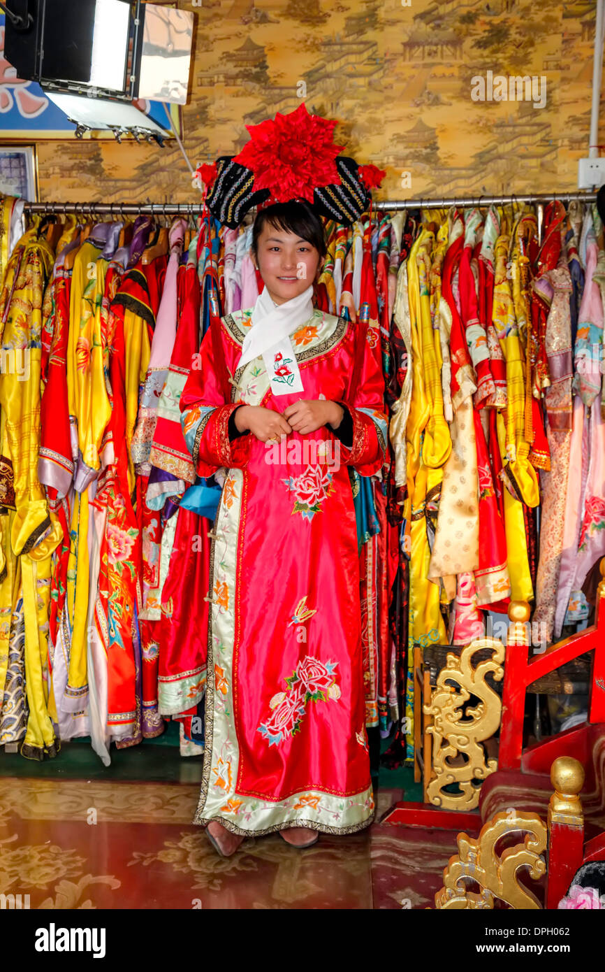 Traditional Chine's costumes used by Photographic Studio in Beijing ...