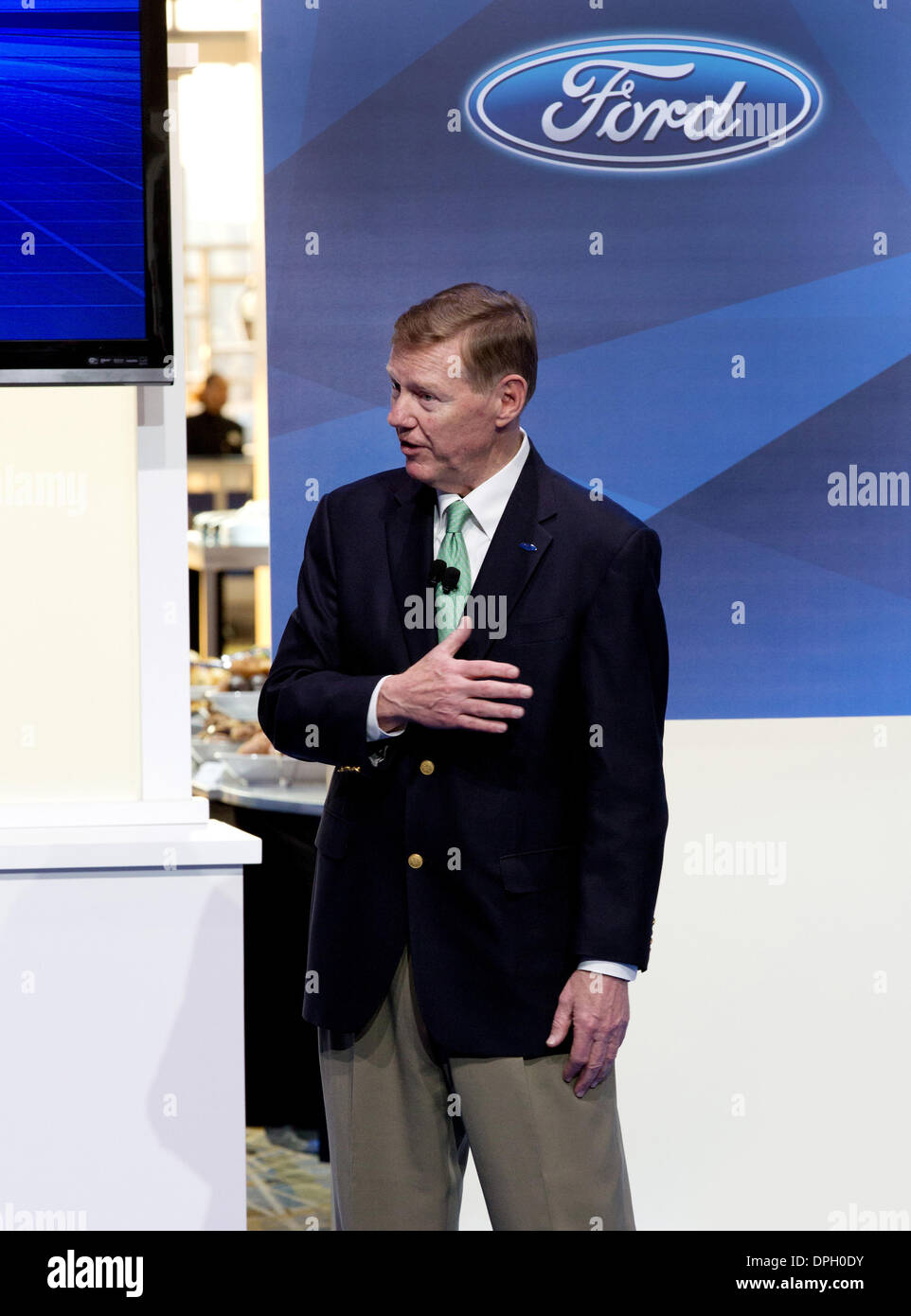 Alan Mulally, former president and CEO of Ford Motor Company. NAIAS ...